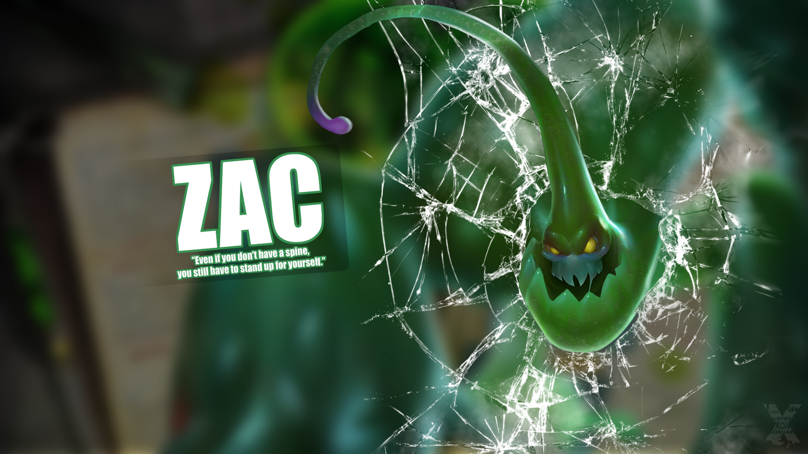 Zac | Wallpapers & Fan Arts | League Of Legends | LoL Stats